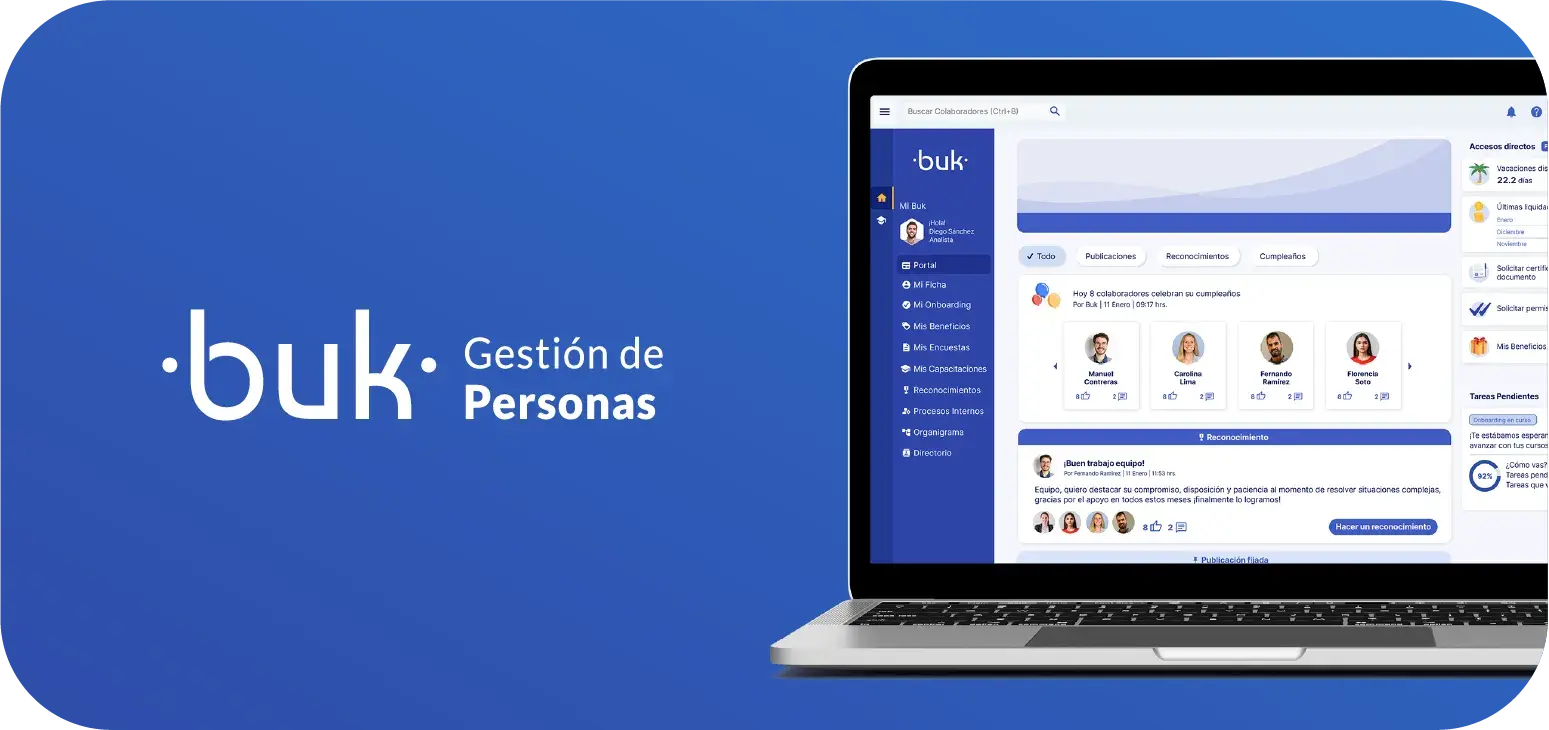 Control de asistencia | Buk